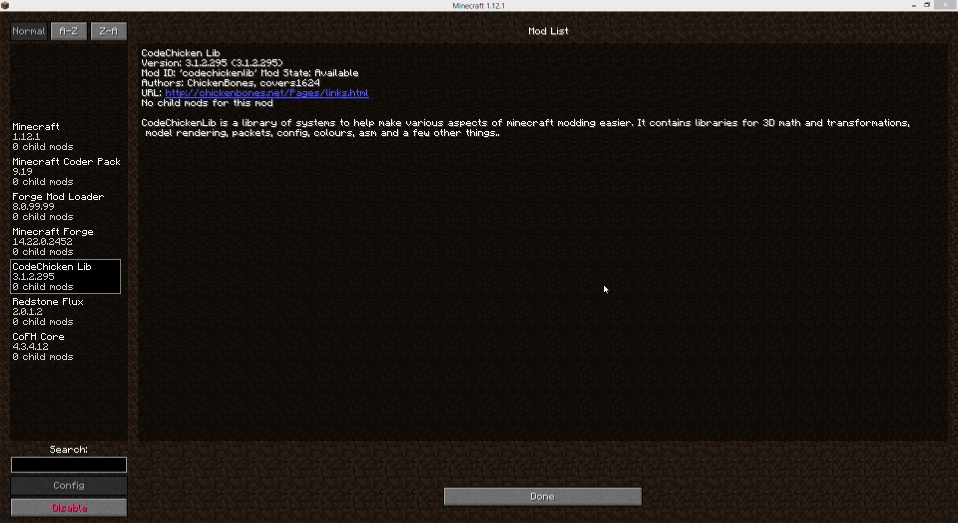 Does not load under 1.12.1 · Issue #84 · TheCBProject/CodeChickenLib · GitHub
